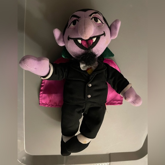 Sesame Street | Toys | 209 Sesame Street Count Von Count 9 Plush 40th ...